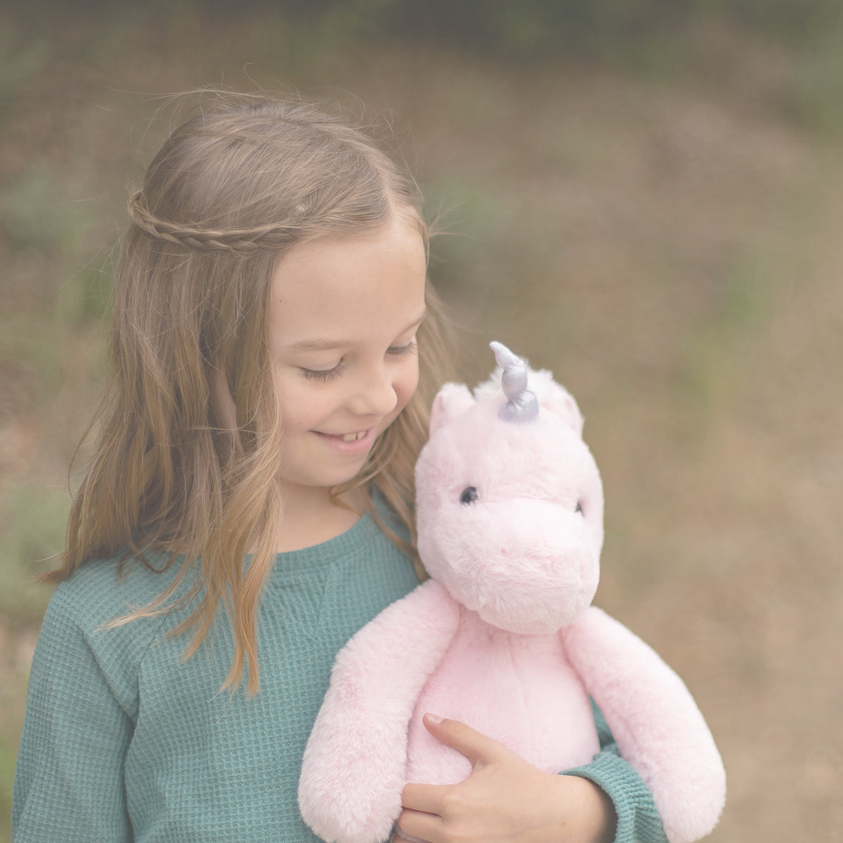World's Softest Plush - Medium Lushee - Unity Rose Pink Unicorn Medium ...