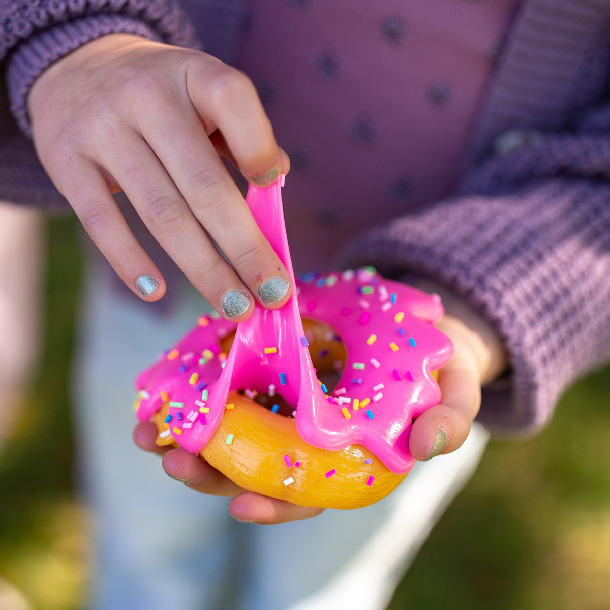 MushMeez - Taba Squishies - Donut 3.5 inches (layered, squishy, stress ...