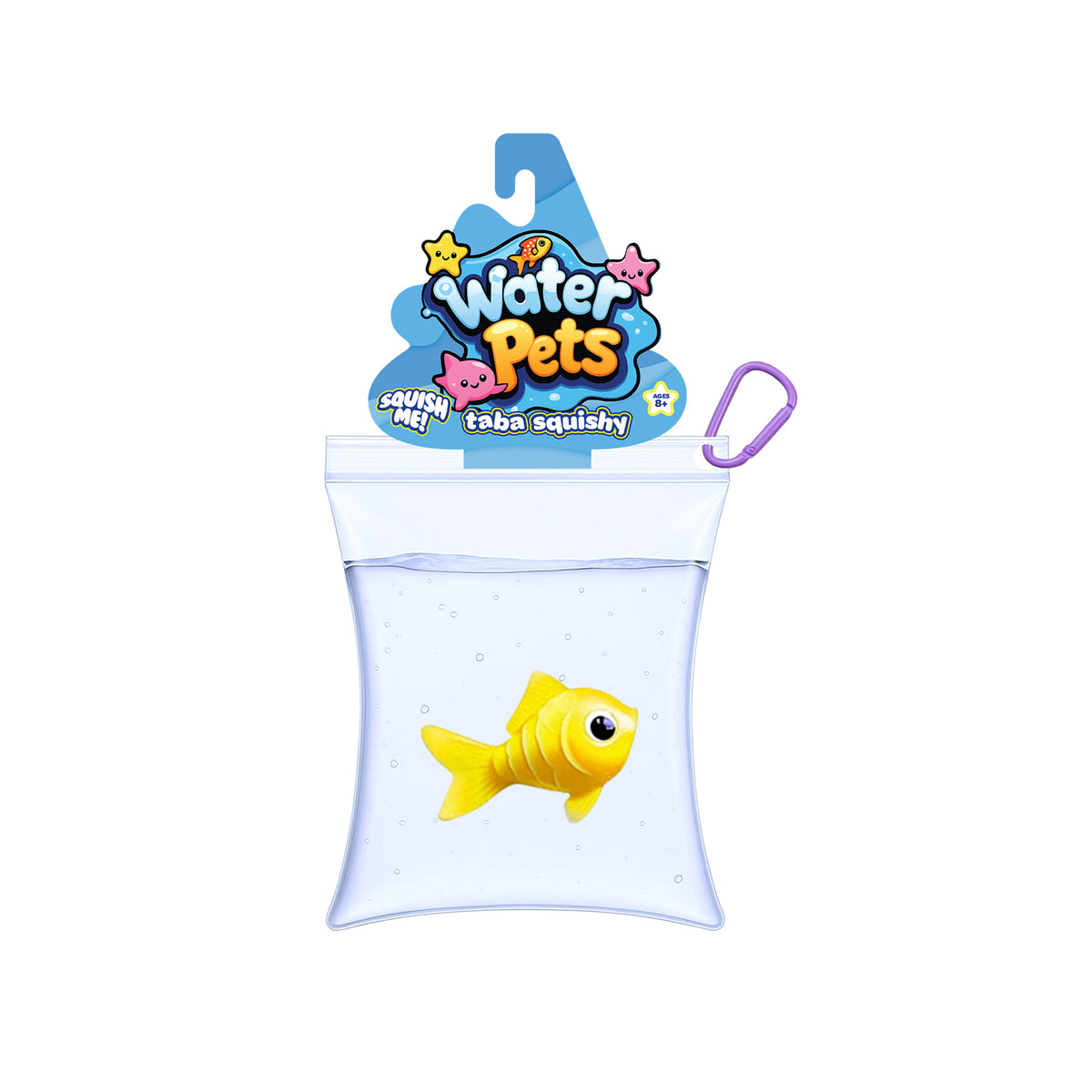 MushMeez Water Pets Yellow Fish 3.5
